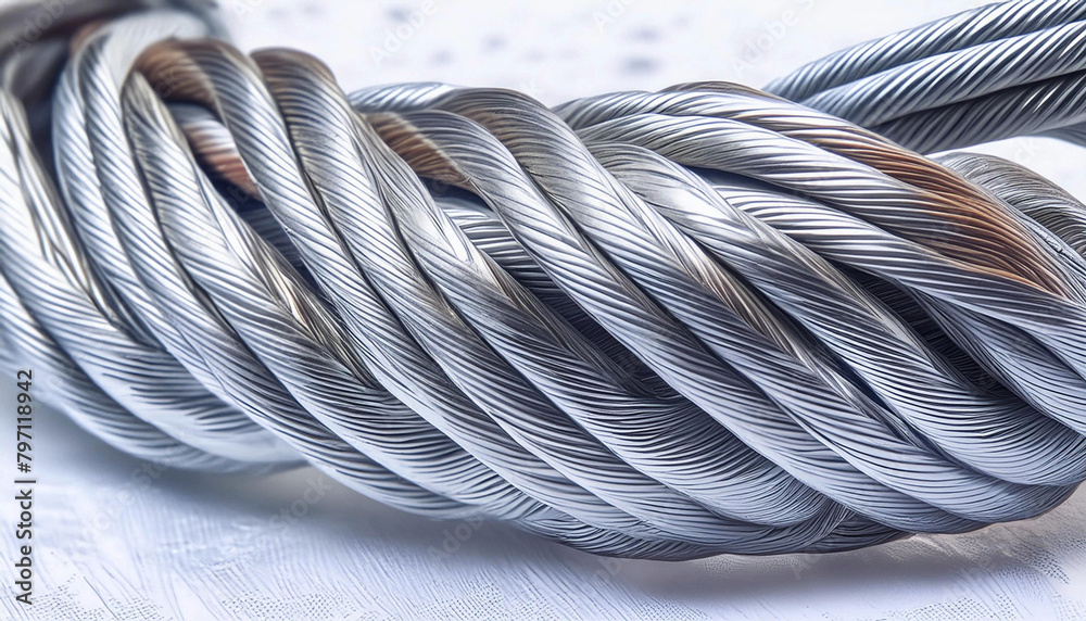 Industrial wire cable: Lifting and Loading attachment system. Wire rope ...