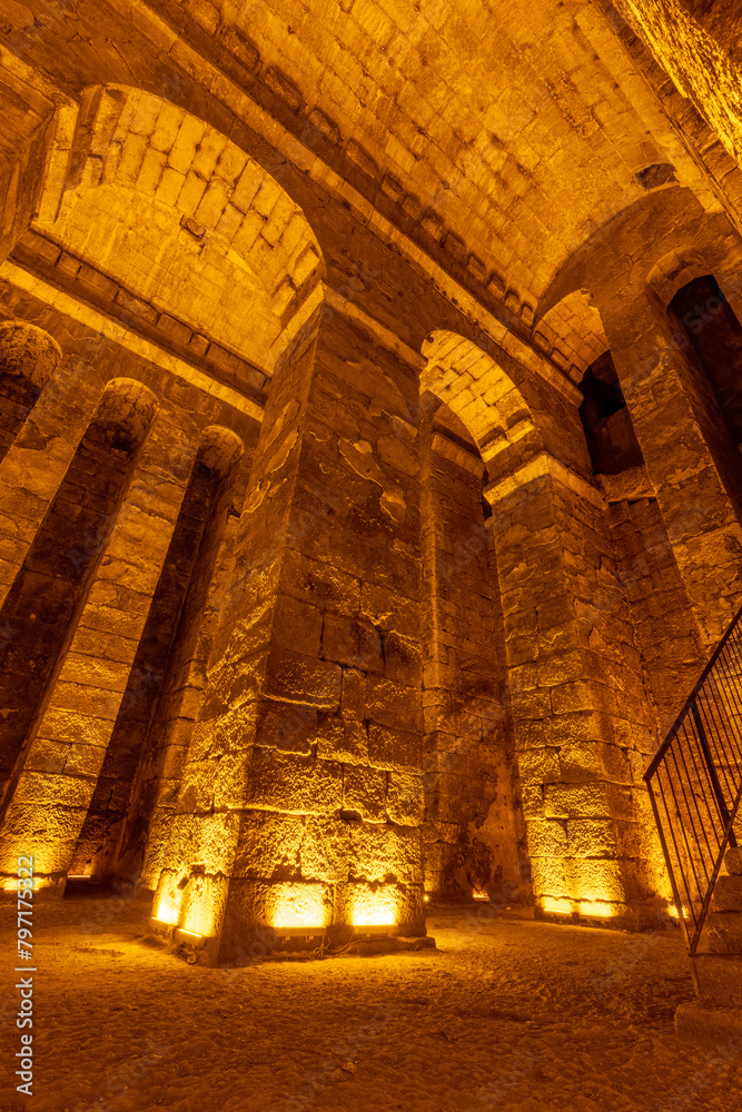 Dara Ancient City. Mesopotamia. Mardin, Turkey.Dara Ancient City, one ...