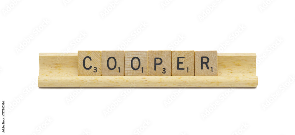 Miami, FL 4-18-24 popular baby boy first name of COOPER made with ...
