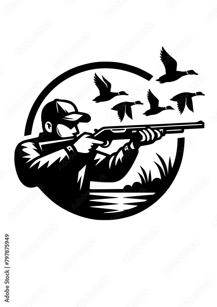 Vector de Stock Hunter SVG, Hunting SVG, Duck Hunt svg, Dog Hunt ... Vector de Stock Hunter SVG, Hunting SVG, Duck Hunt svg, Dog Hunt ...