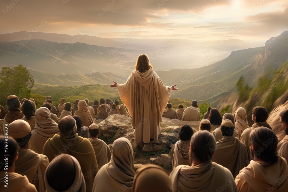 Sacred narrative: Jesus sermon on mount biblical drama, biblical ...