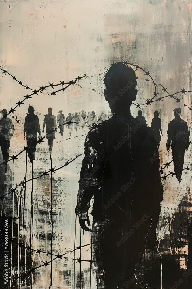 the human journey of displacement and resilience, asylum seekers ...