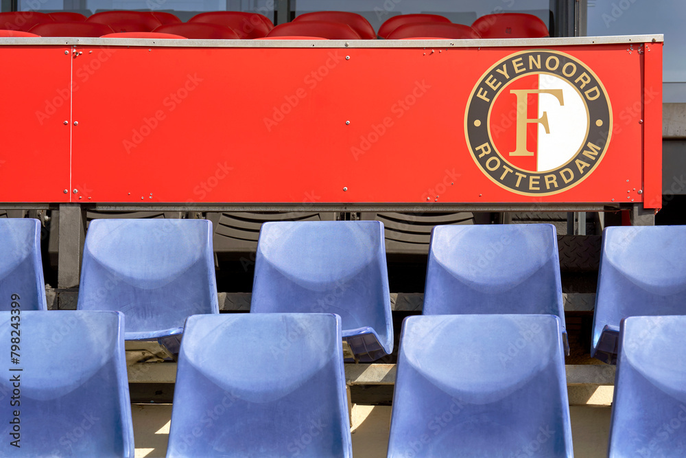 At the tribunes of De Kuip Arena - the official playground of FC ...