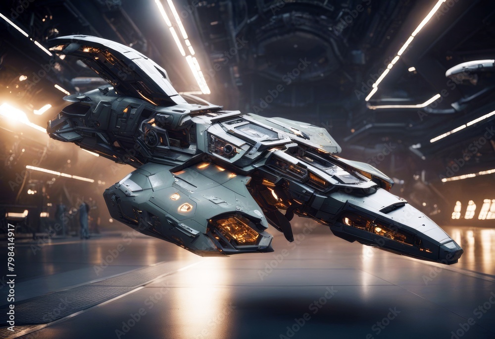 'military futuristic fantasy spacecraft games flying saucer drone ...