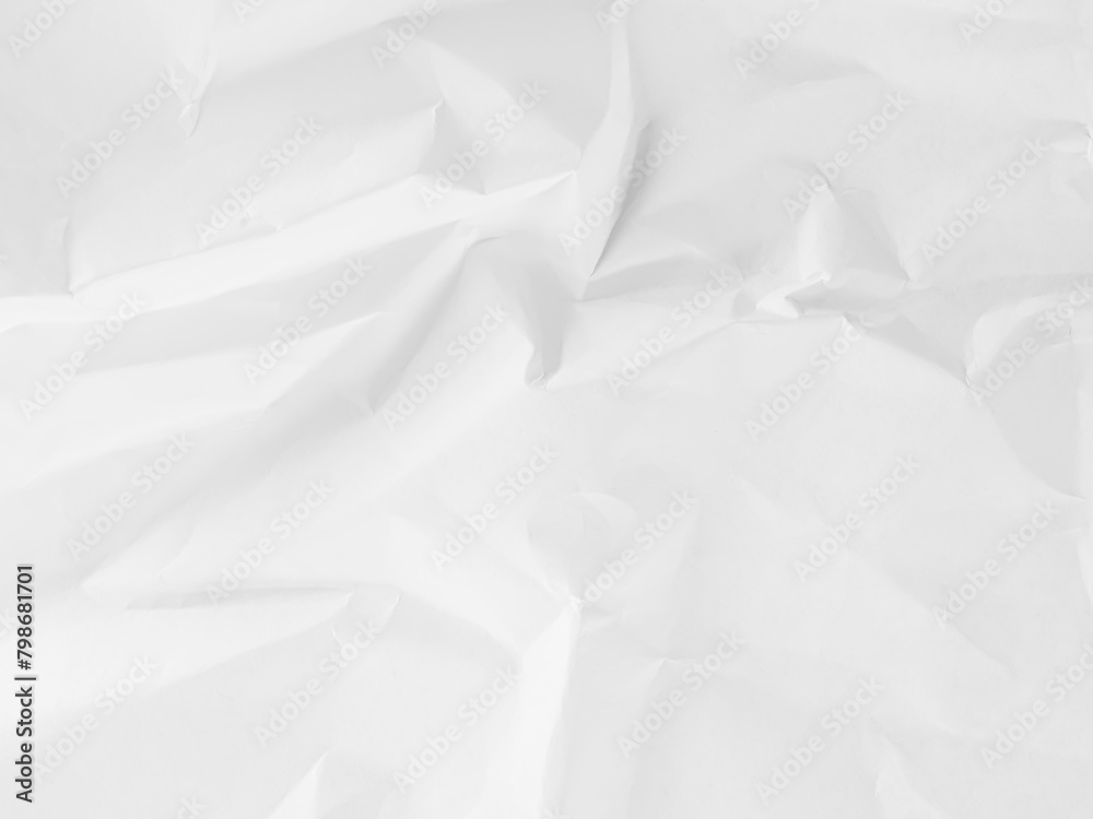 Paper White Crumpled Background Old Vintage Letter Grey Wrinkle Sheet ...