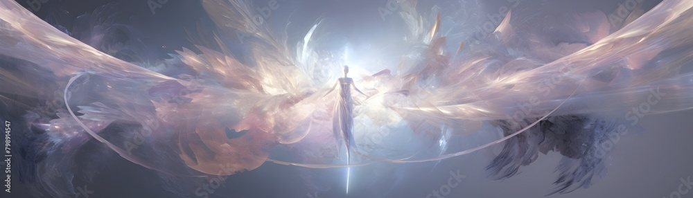 Ethereal Energy Field - Shimmering Particles,Holographic Distortions ...