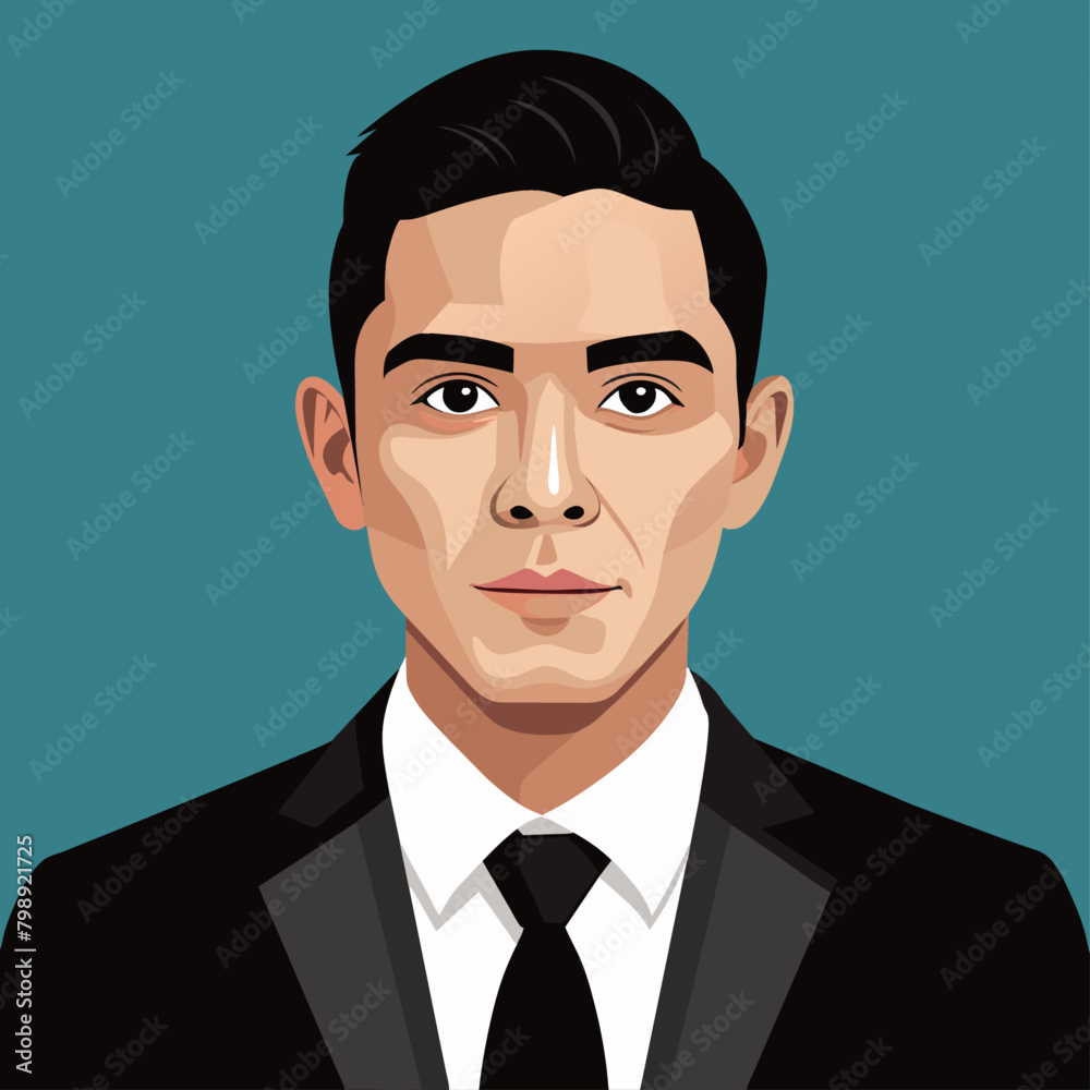 Mens Black Suit Formal Id Photo Picture Transparent, Mens Black Suit ...