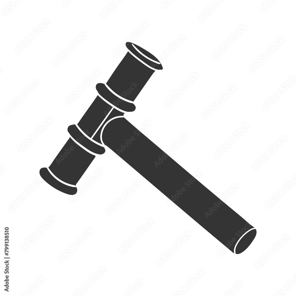 Chewy Tubes Icon Silhouette Illustration. SLP Vector Graphic Pictogram ...