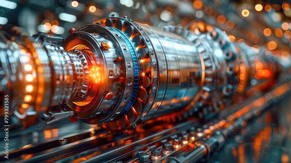 Large turbine industrial compressor for air injection and pressure ...