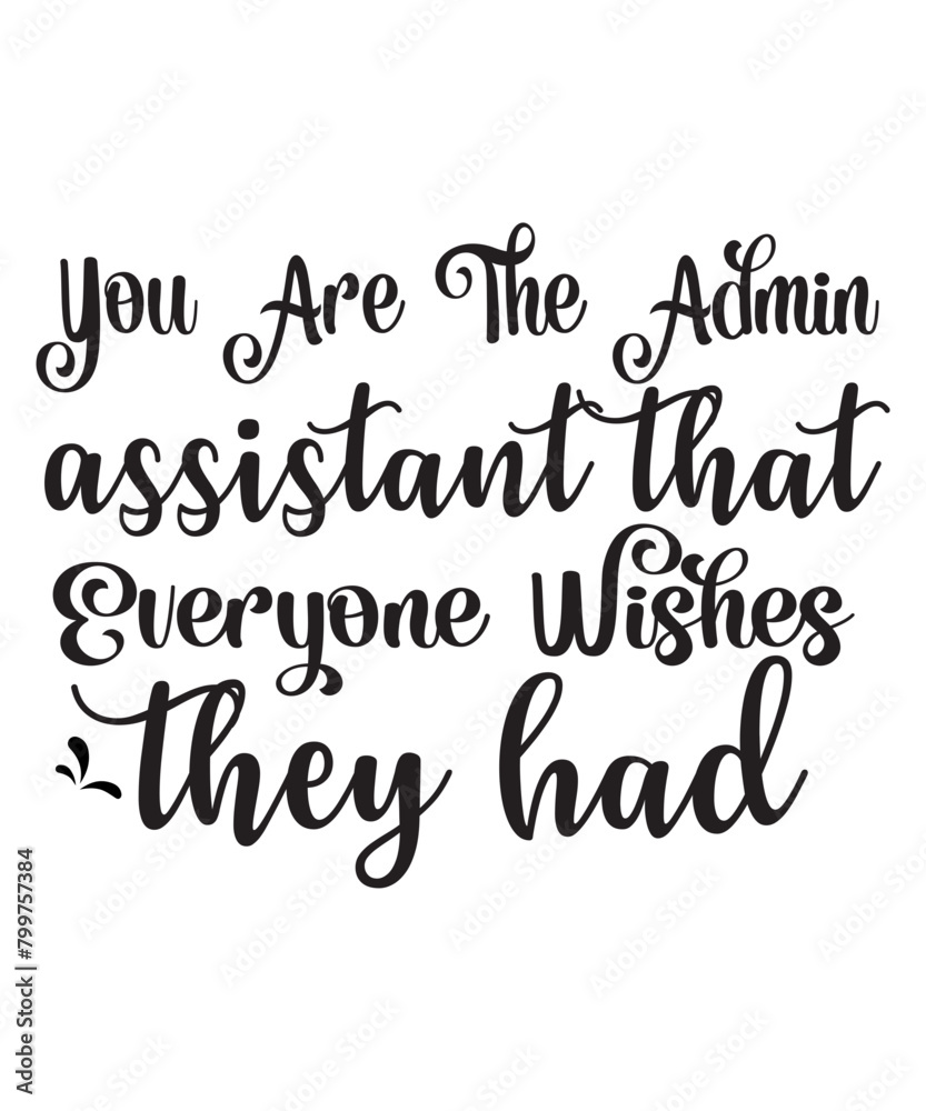Administrative Professionals Bundle Svg, Administrative Assistant Svg ...