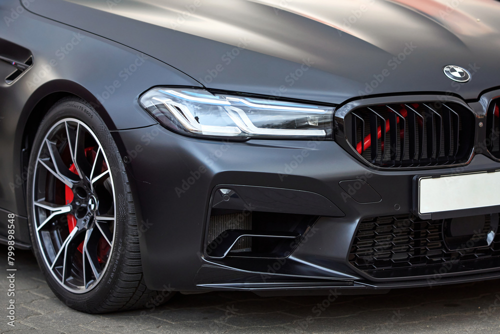 Photo Stock Minsk, Belarus. Apr 2, 2024. BMW M5 F90 Competition at the ...