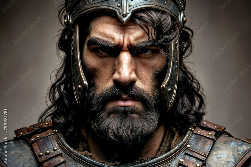 Goliath: Portrait of a Biblical Figure from The Old Testament Tanakh ...