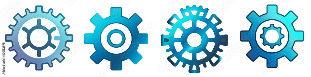 Engineering clipart collection, symbol, logos, icons isolated on ...