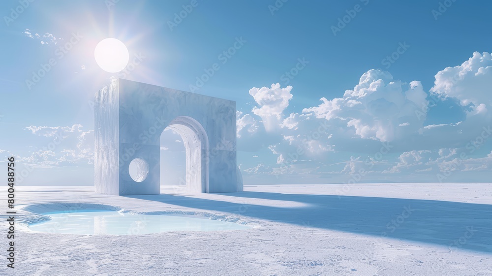 Artistic high-resolution photo capturing a vaporwave aesthetic with a ...