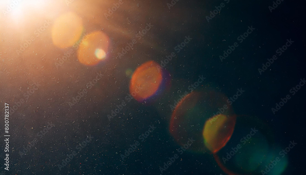 Designed film texture background with heavy grain, dust and a light ...