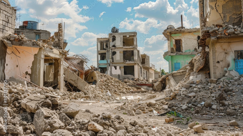 Through the lens of devastation, the true cost of conflict is revealed ...