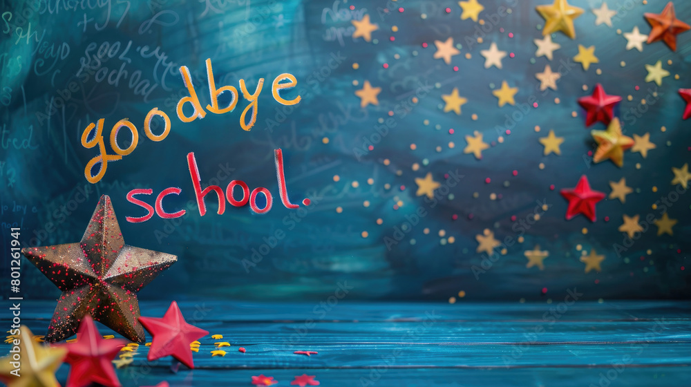 Greeting cards backgrounds with space for text on a school theme ...