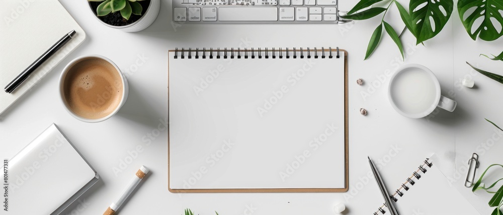 Fashion a minimalist blank mockup, embodying professionalism and the ...