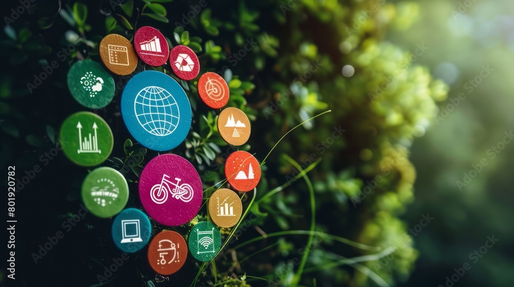 Sustainable development goals. SDGs. World Environment Day background ...