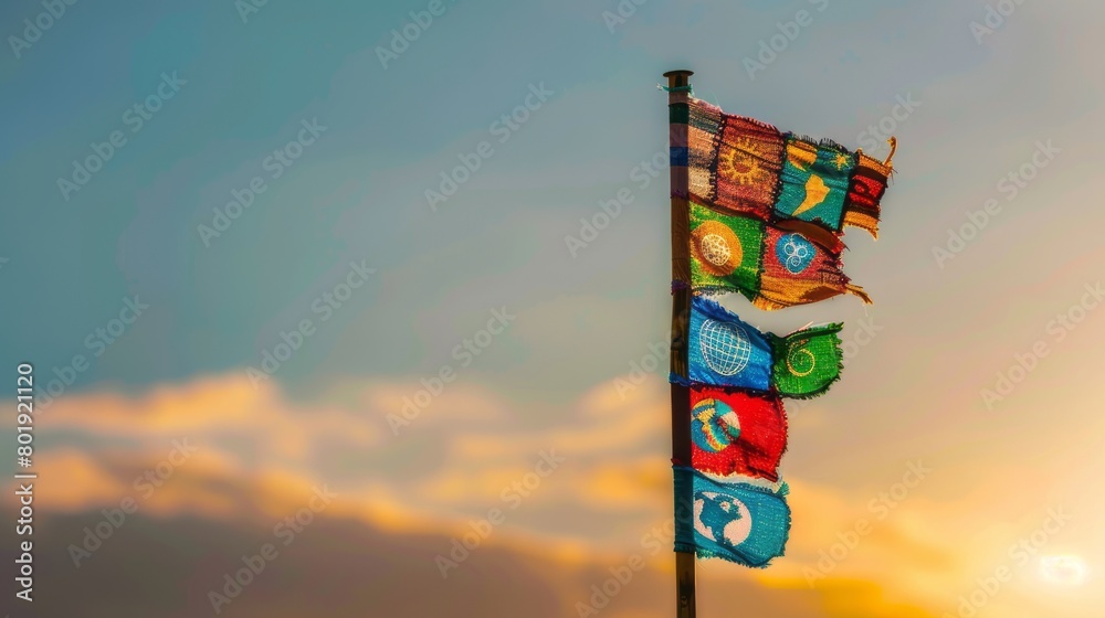 Sustainable development goals. SDGs. World Environment Day background ...