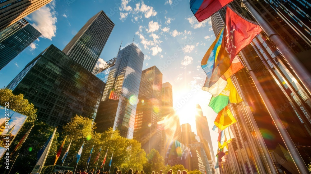 Sustainable development goals. SDGs. World Environment Day background ...