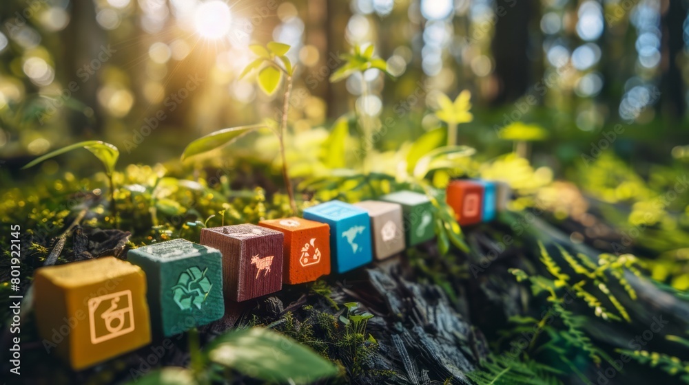 Sustainable development goals. SDGs. World Environment Day background ...