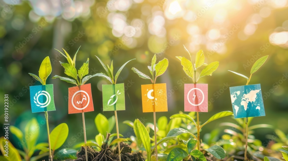 Sustainable development goals. SDGs. World Environment Day background ...