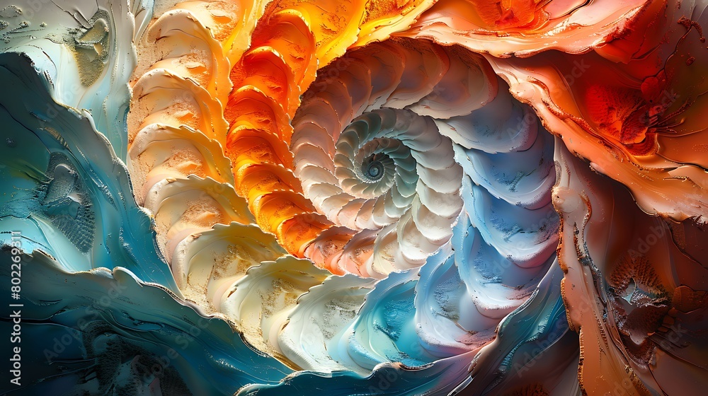 Experience the visual allure of spiral dynamics with a stunning ...