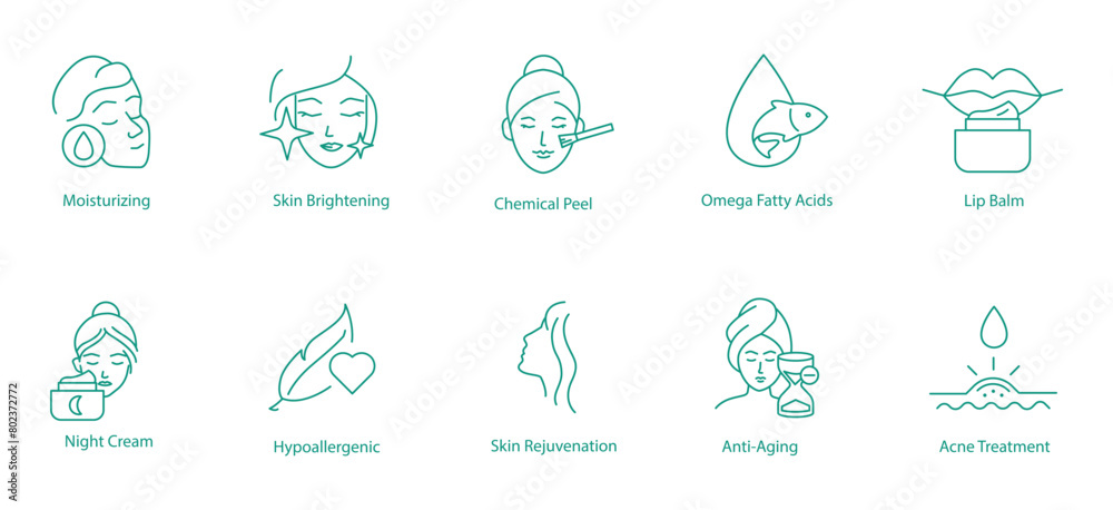 Moisturizing, Skin Brightening, Chemical Peeling, Sun Protection ...