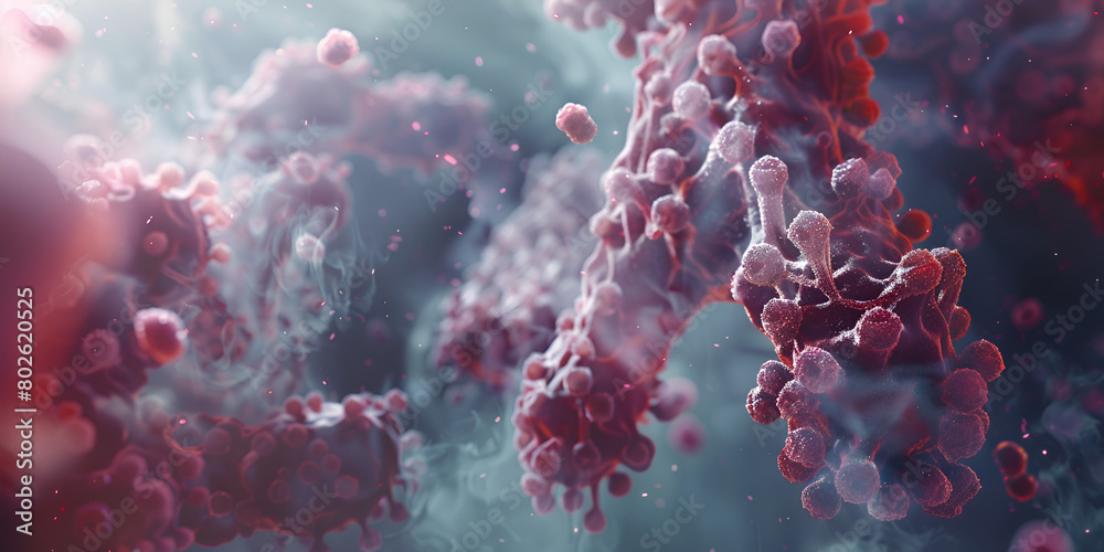 Virus, Red Gums, Microscopic, Pathogen, Microorganism, Infection ...
