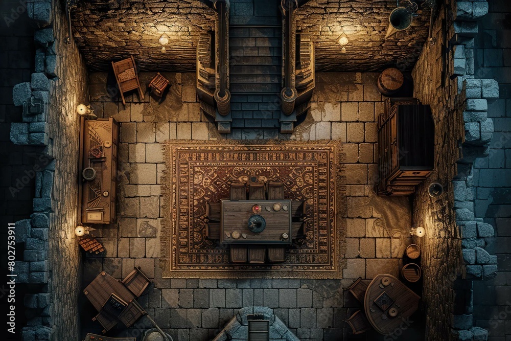 DnD Battlemap castle, room, battlemap, layout, decorative, intriguing ...