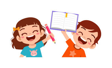 Smiley Face Reading Clipart For Preschoolers