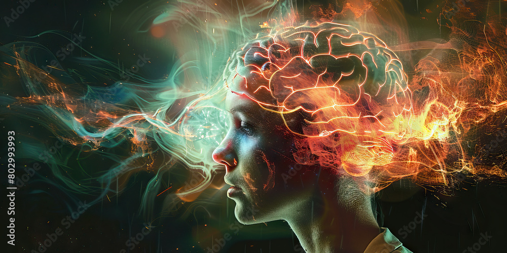 Stock-Illustration „Neuro-Behçet's Disease: The Brain Inflammation and ...