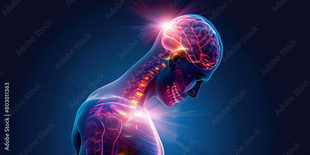 Chiari Malformation: The Headache and Neck Pain - Visualize a person ...