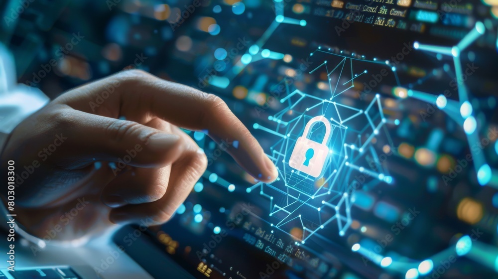 Ensure secure transactions and data protection through futuristic cyber ...