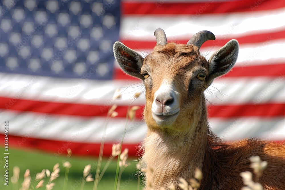 Independence Day goat celebration of freedom and democracy, comes ...