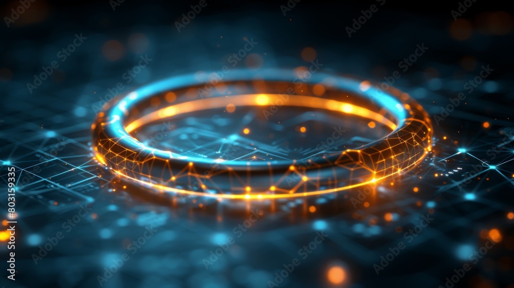 Spinning holograms creating dynamic stage setups and visual effects for ...