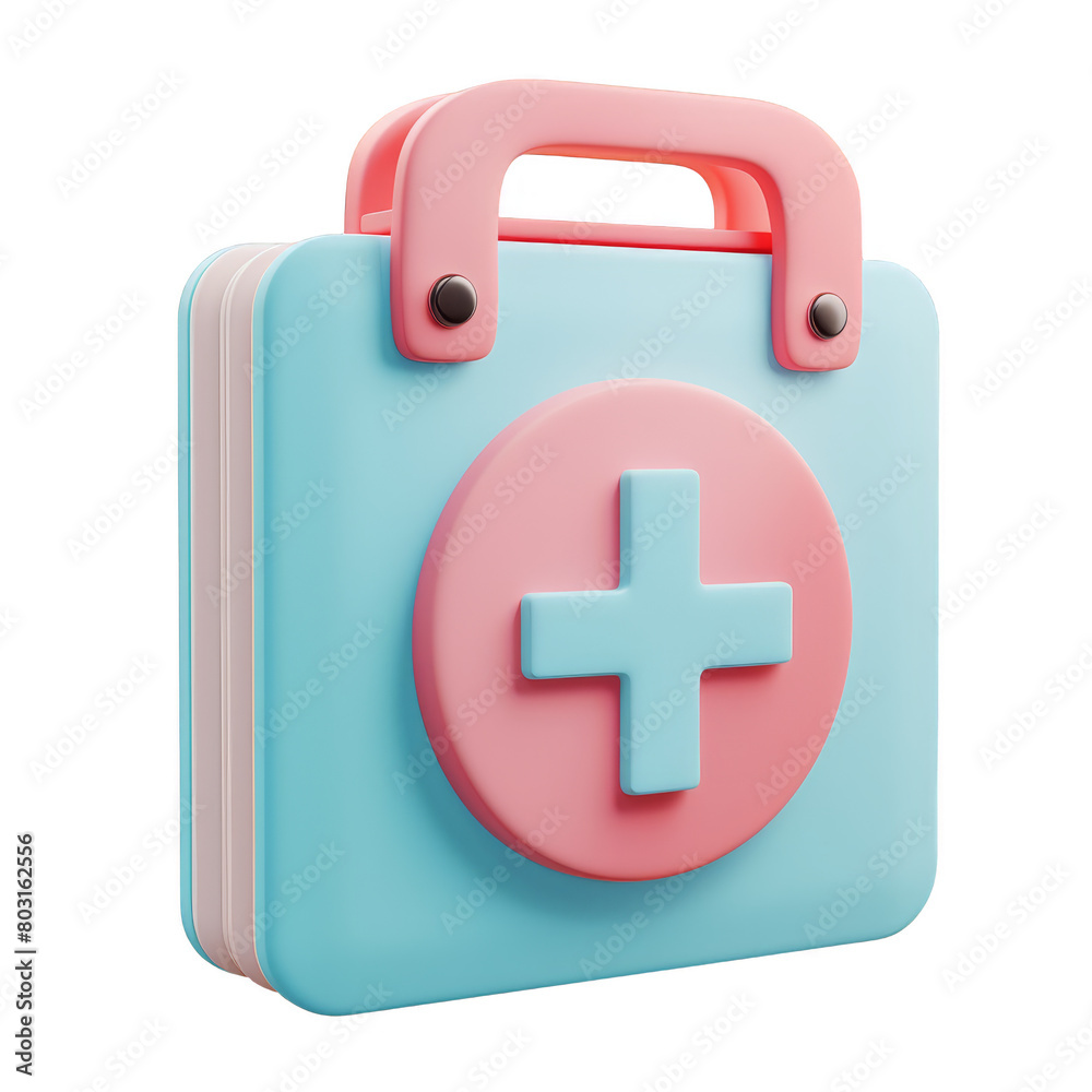 PNG medical file 3d icons and objects , in cartoon style minimal on ...
