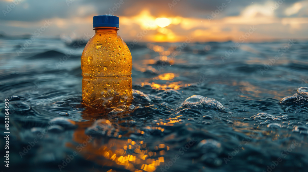 Visualize the environmental impact of single-use plastics on marine ...