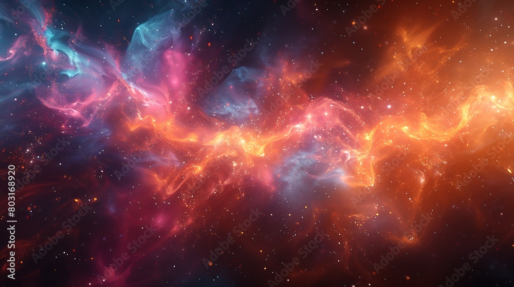 Show the Singularity as a focal point where all matter and light ...