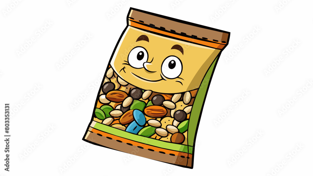 Trail mix A blend of different snacks like peanuts raisins and ...