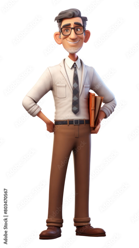 PNG Math teacher cartoon adult white background. Stock Illustration ...