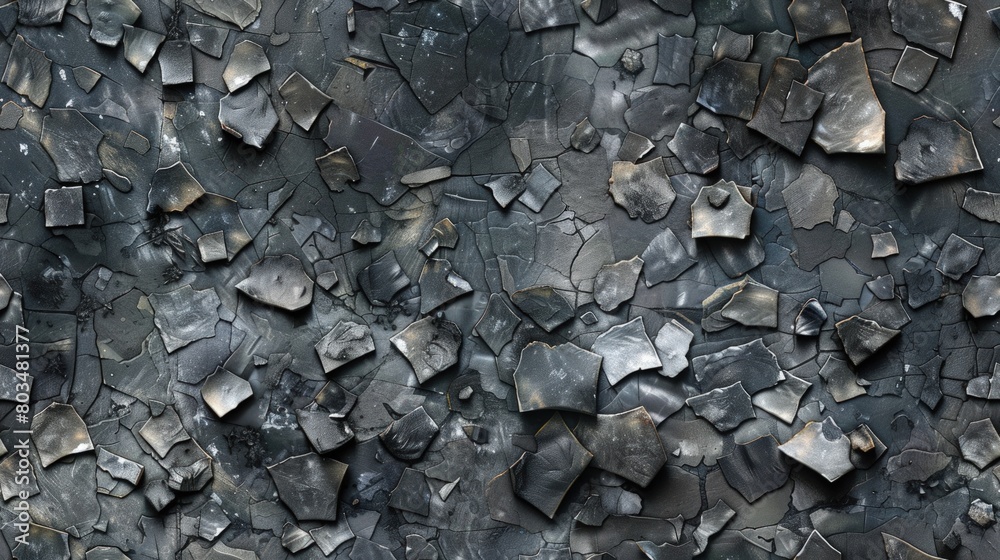 Tiled Exploded Metallic Texture Background Stock Illustration | Adobe Stock