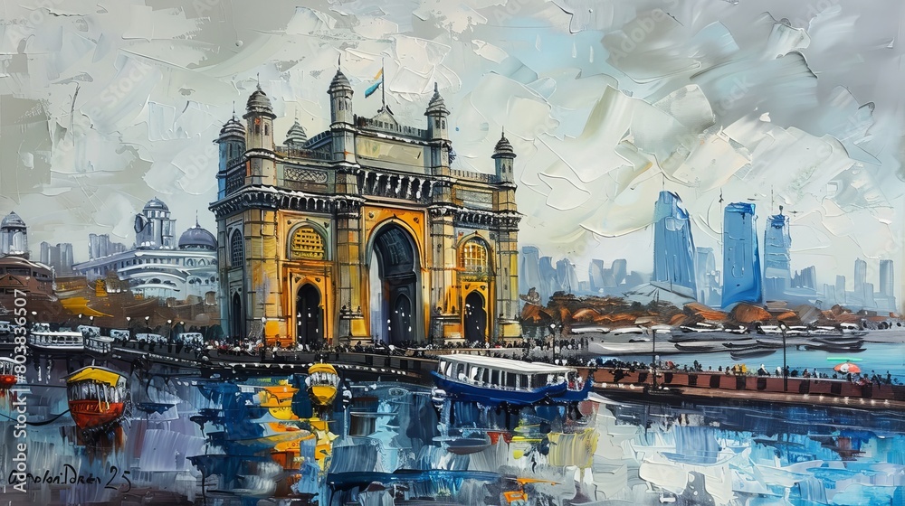 Captivating and vibrant oil paintings depicting the unique charm of ...