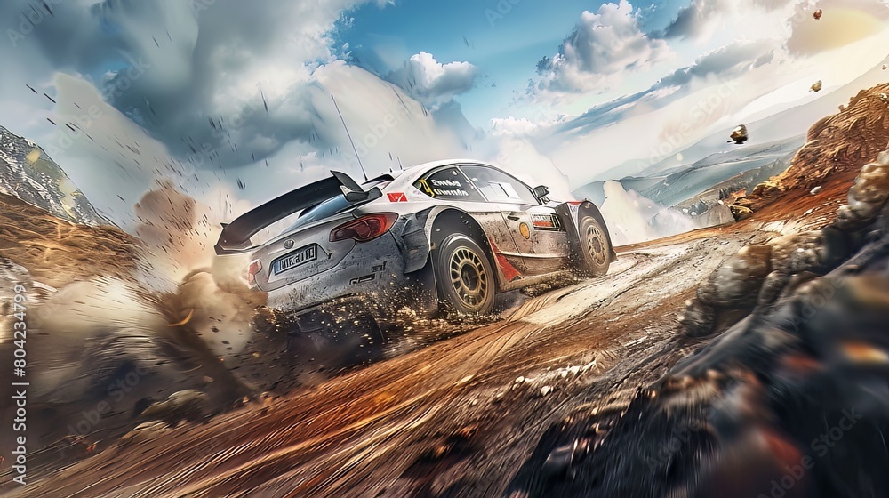 Rally Racing: Rally racers tear through rugged terrains and winding ...