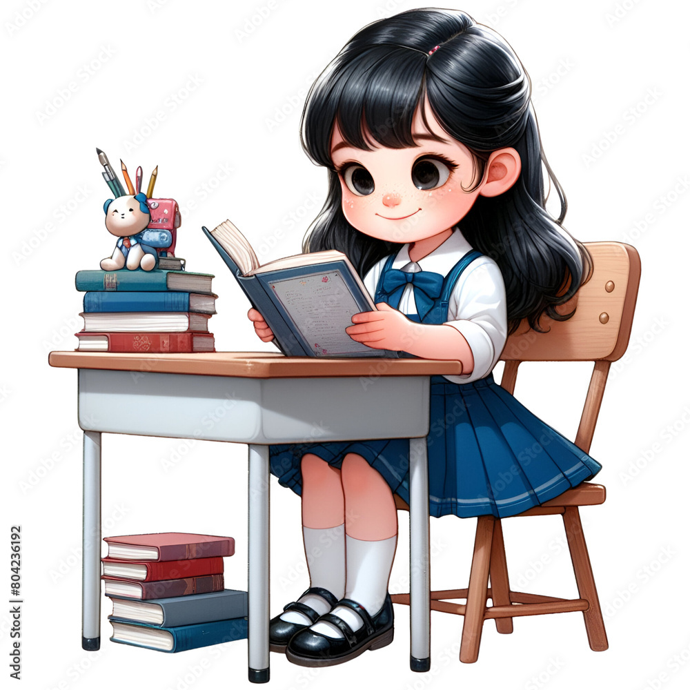 Ilustración de Stock Back To School PNG, Cute School Children Clipart ...