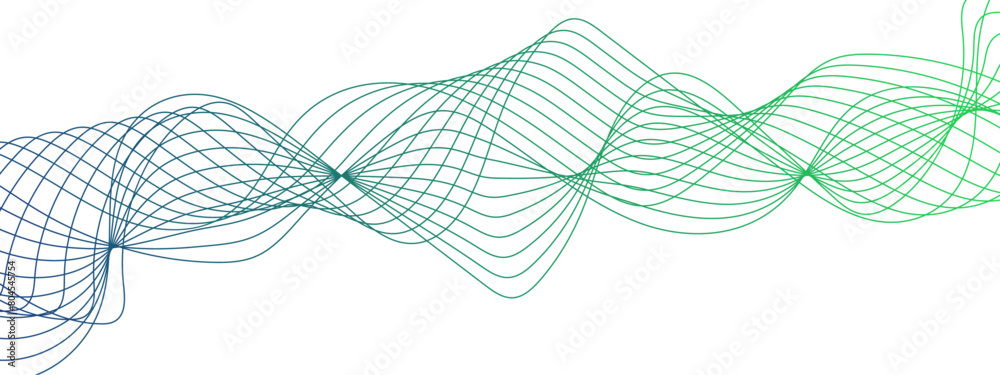 Abstract colorful modern stream wave line transparent background ...