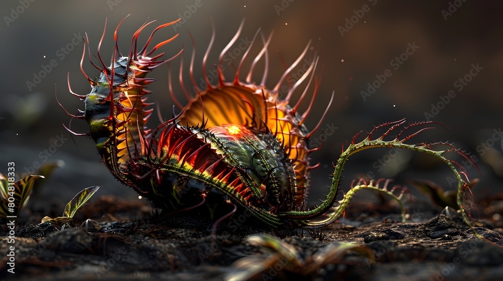 Detailed Anatomical Study of Alien Carnivorous Metallic Flora with ...