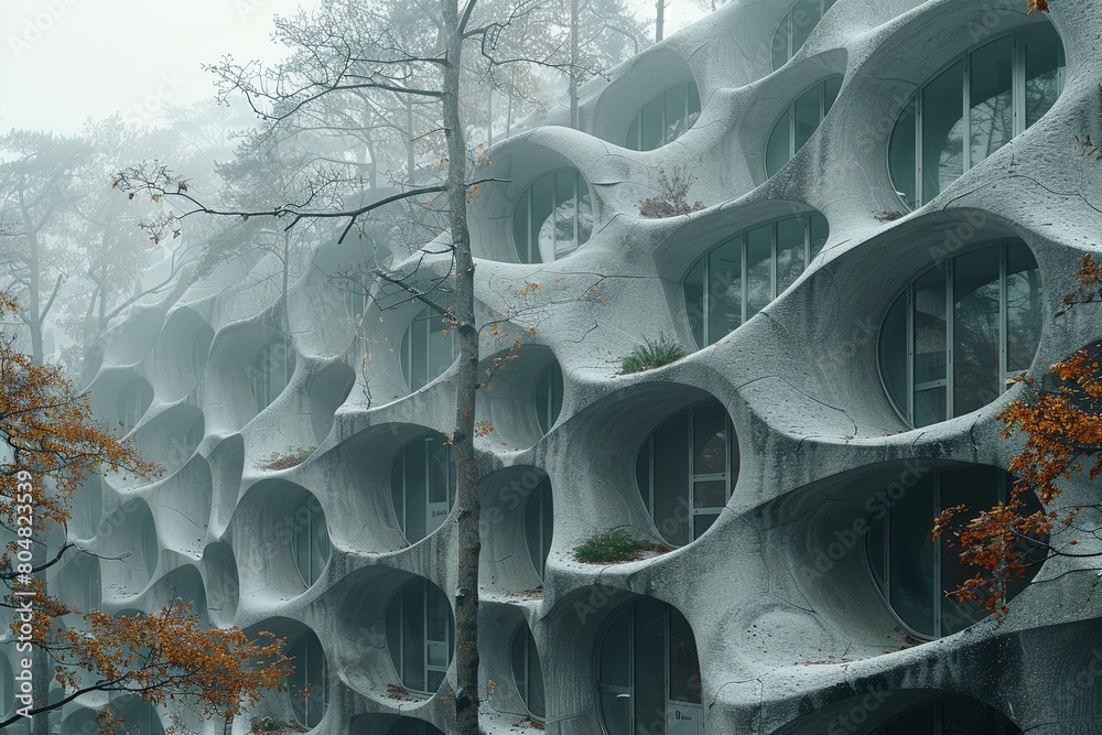 Biomimicry Bliss: The Eco-Friendly Beauty of Organic Architecture Stock ...