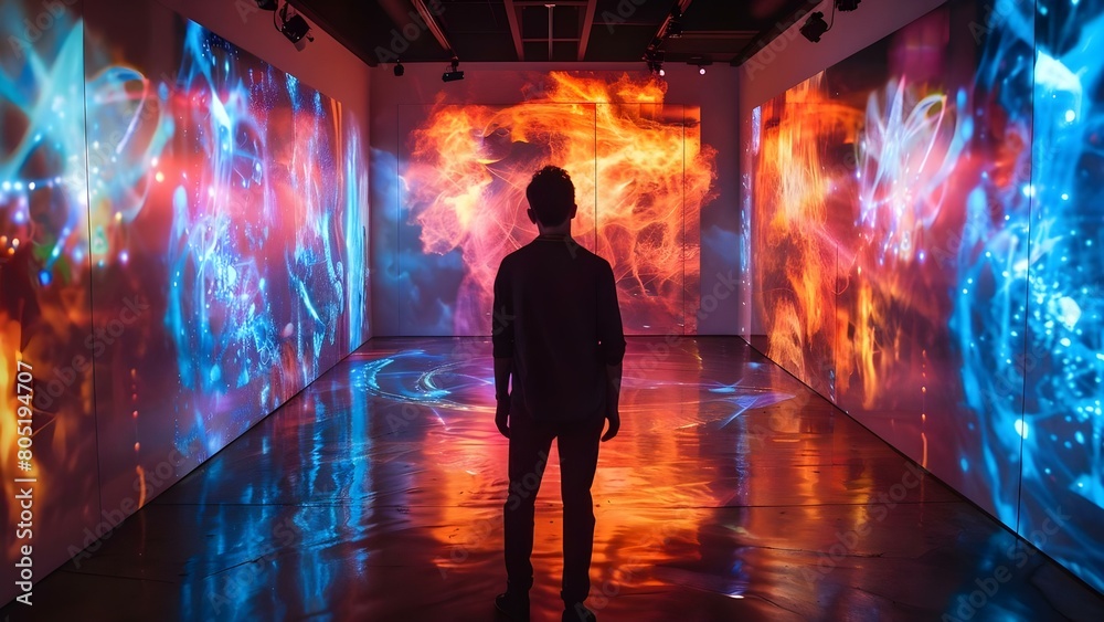 Explore Quantum Visions an immersive art experience fusing quantum ...